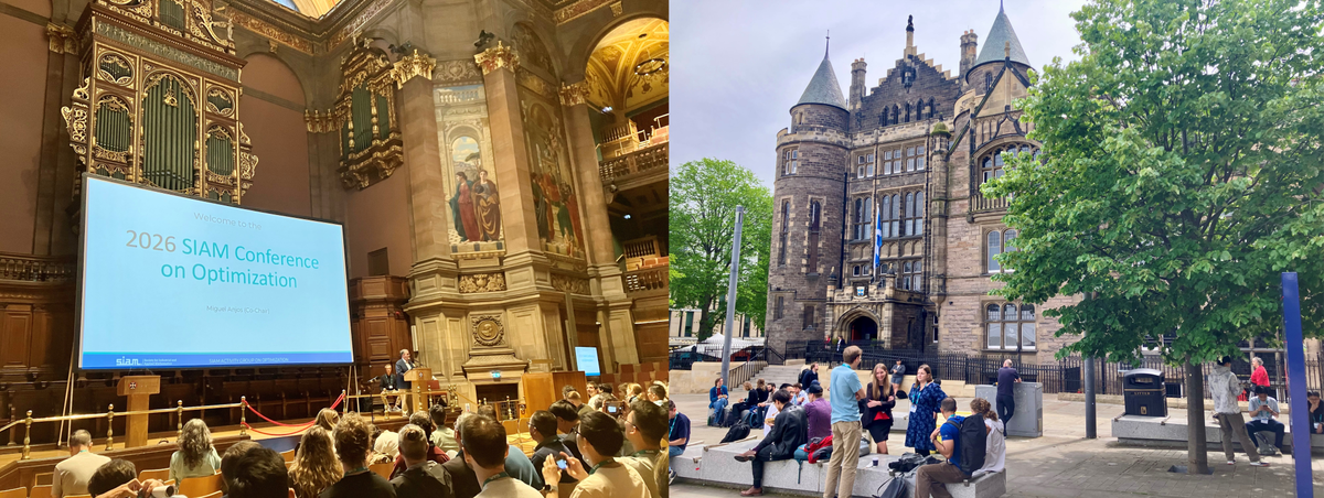 SIAM Conference on Optimization in Edinburgh — Business Analytics ...